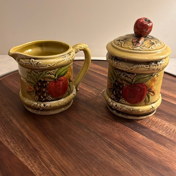 Lefton | Dining | Vintage Lefton Fruit Sugar Creamer Set | Poshmark